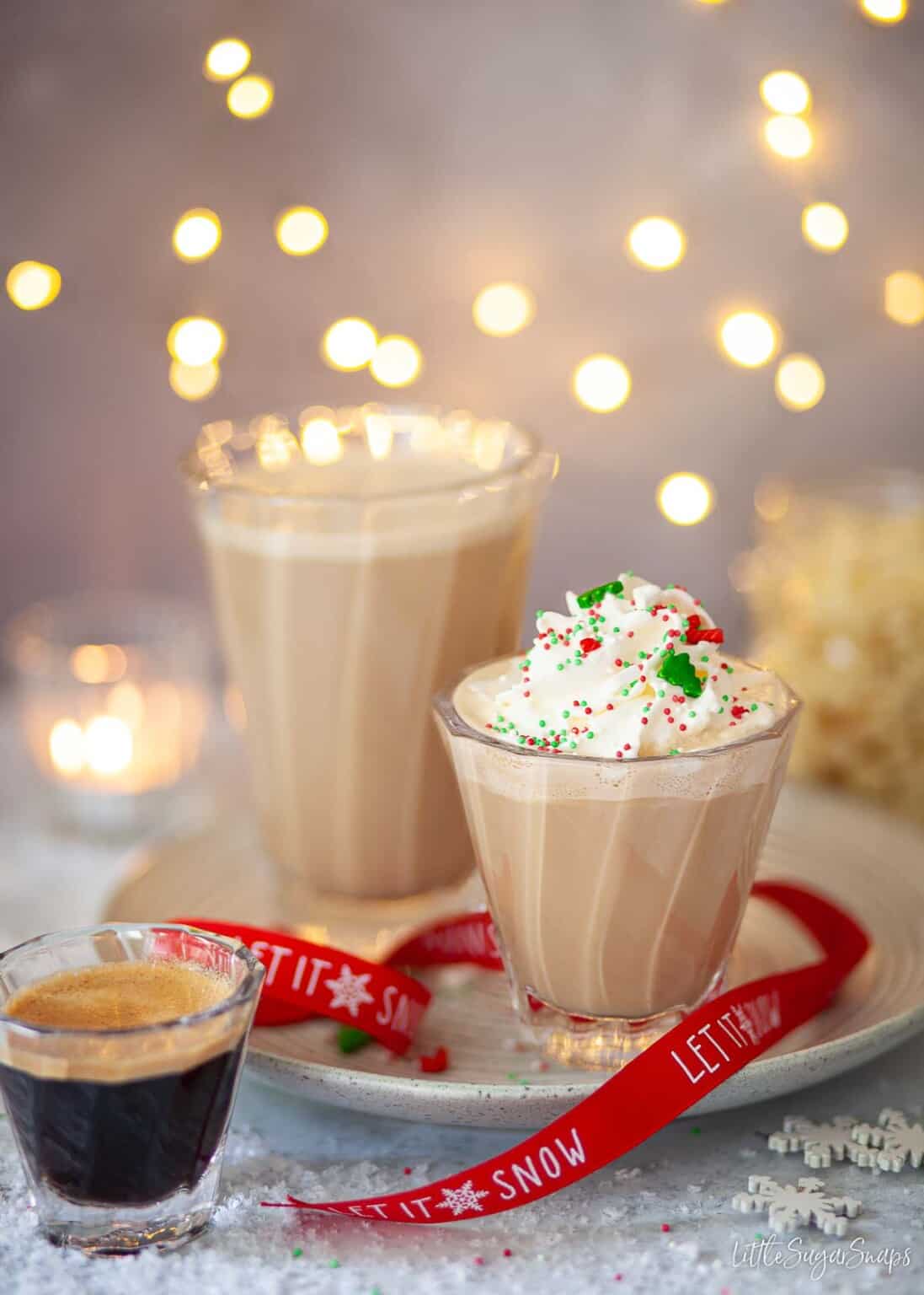 Minty Mocha - Peppermint Coffee with White Chocolate - Little Sugar Snaps