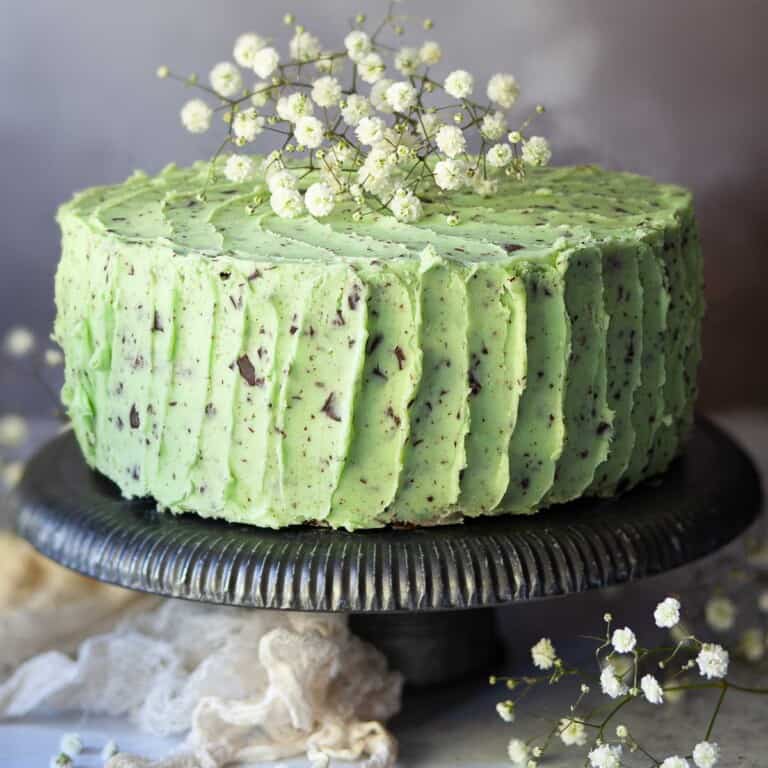 Chocolate Mint Cake - Little Sugar Snaps