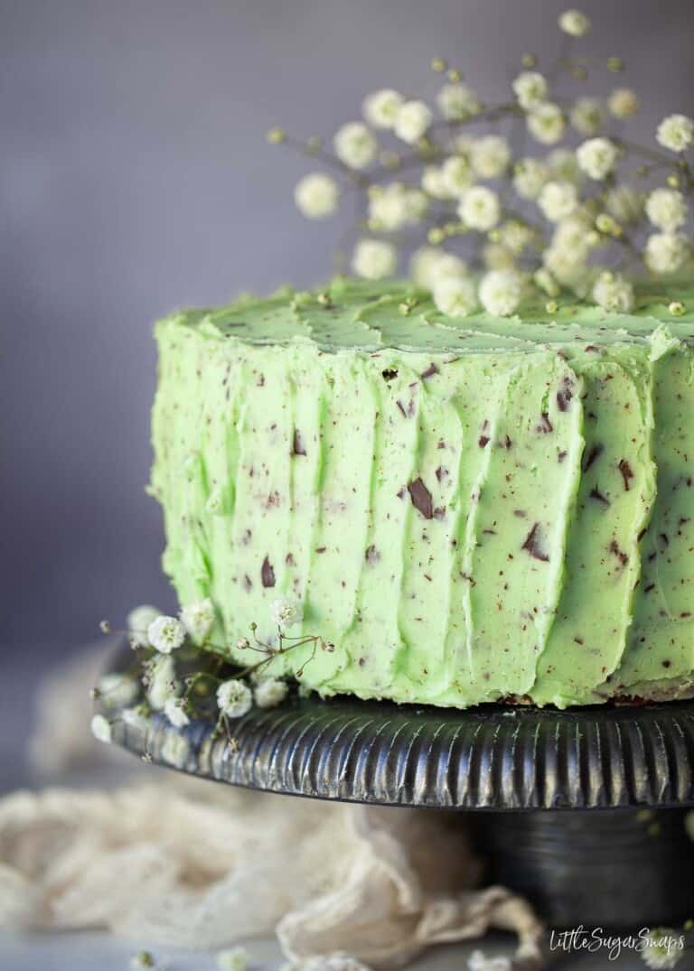 Chocolate Mint Cake - Little Sugar Snaps