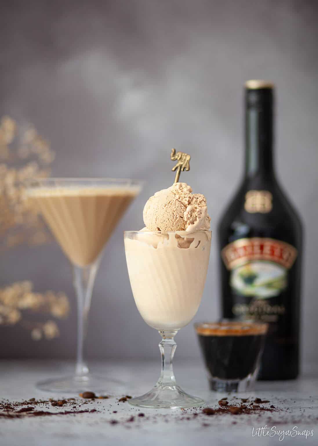 Boozy Ice Cream - Coffee Flavoured Ice Cream with Alcohol - Little ...