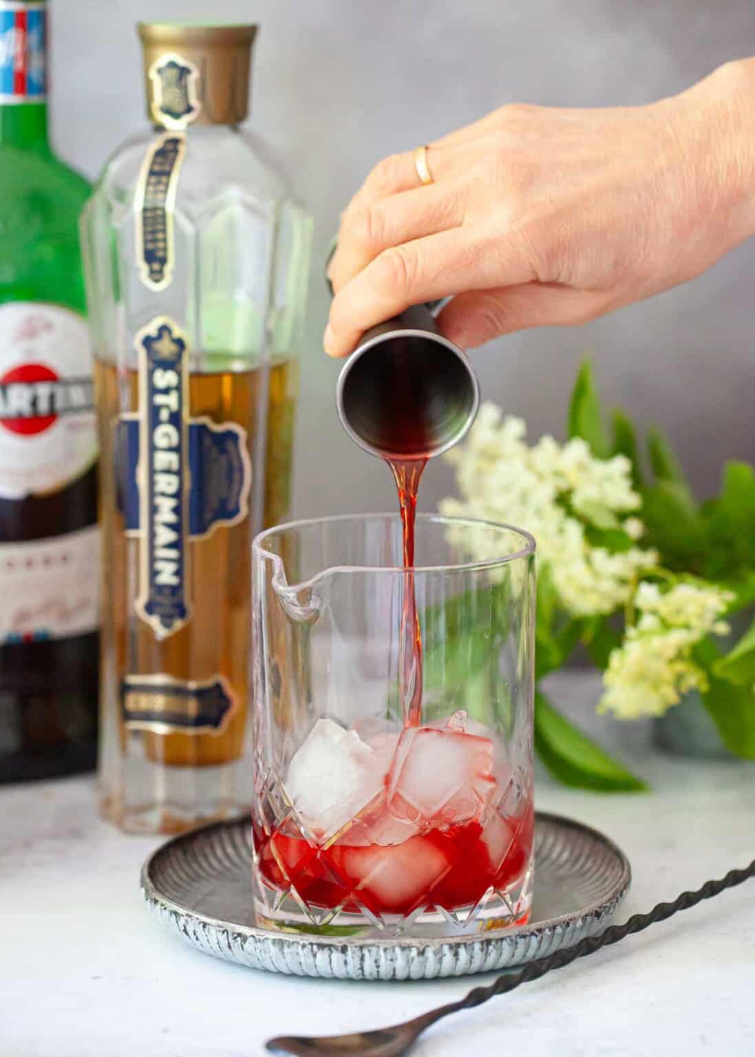 Dear Jane Cocktail - A Gin and Elderflower Cocktail - Little Sugar Snaps