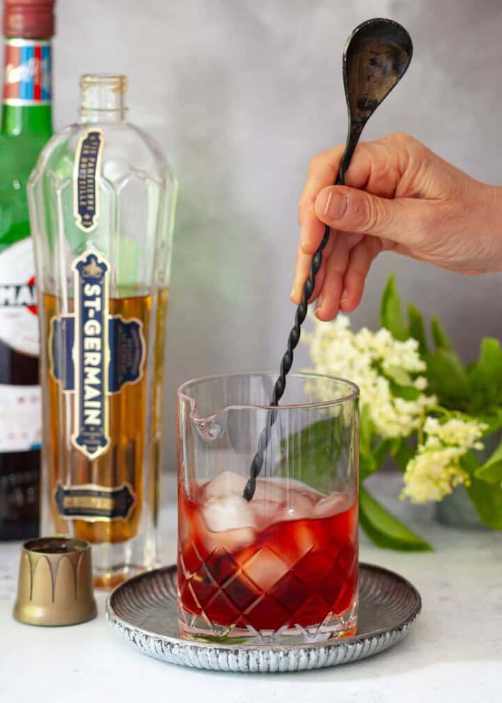 Dear Jane Cocktail - A Gin and Elderflower Cocktail - Little Sugar Snaps