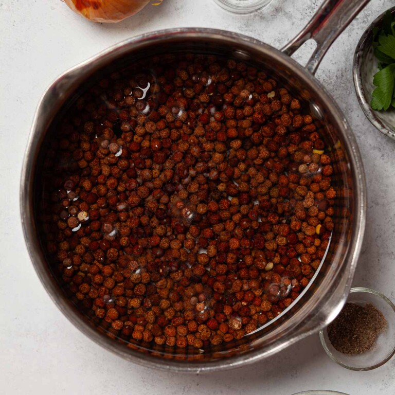 Grey Peas and Bacon - Little Sugar Snaps