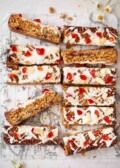 Cherry Bakewell Flapjack - Little Sugar Snaps