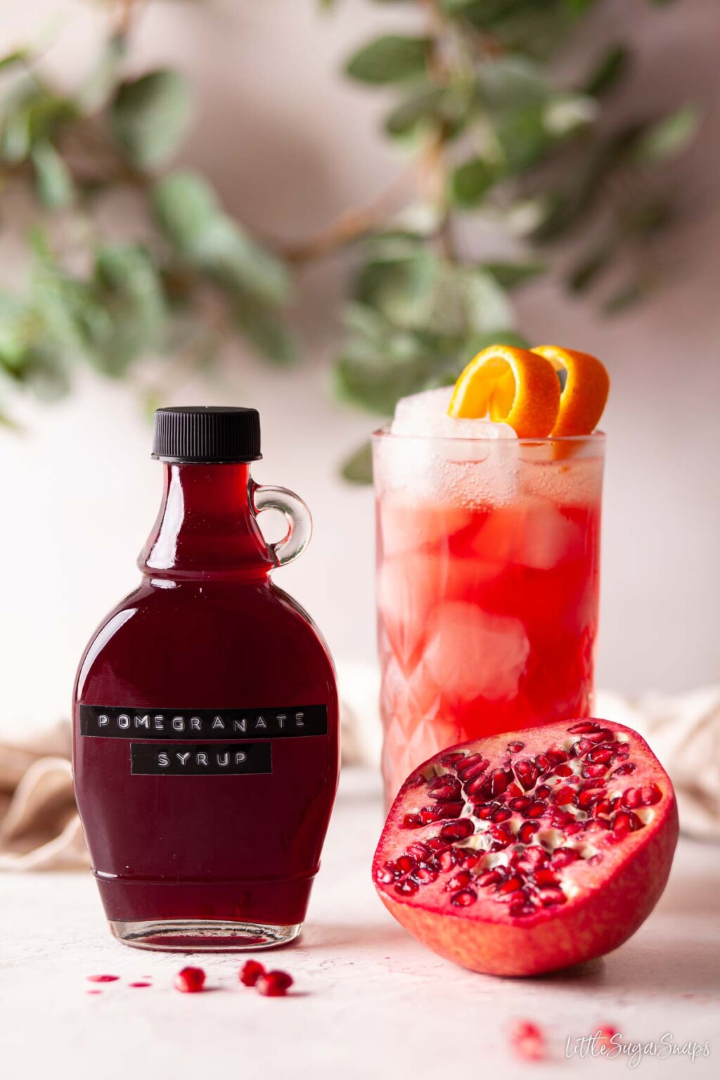 Pomegranate Syrup - Little Sugar Snaps